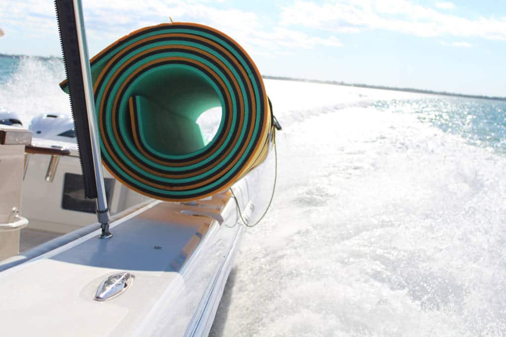 Get a Floating Mat Rack for Your Boat | Manta FM System