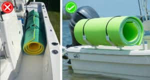 Get a Floating Mat Rack for Your Boat | Manta FM System