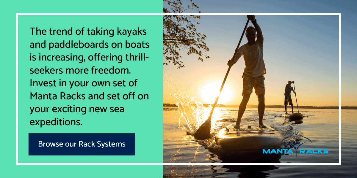 How to Carry Kayaks and SUPs on Your Boat [Guide]