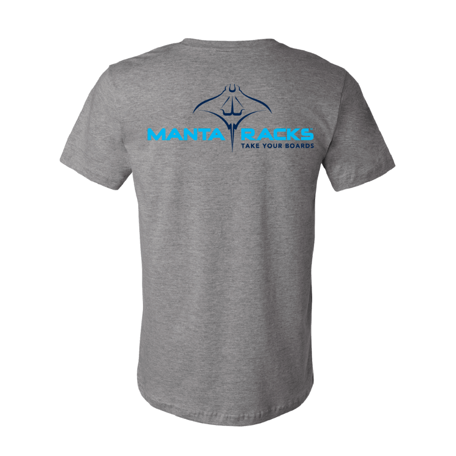 Gray Tri-Blend T-Shirt | Manta Racks