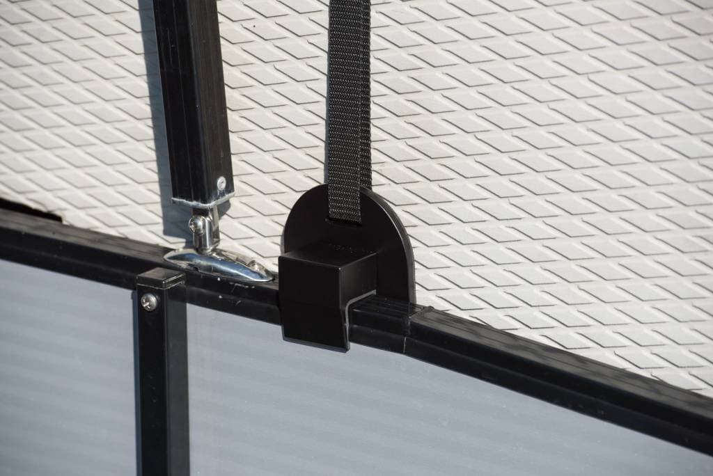 Floating Mat Rack for Pontoon Boat | Manta Racks PFM System