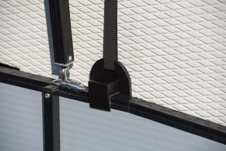 Floating Mat Rack for Pontoon Boat | Manta Racks PFM System