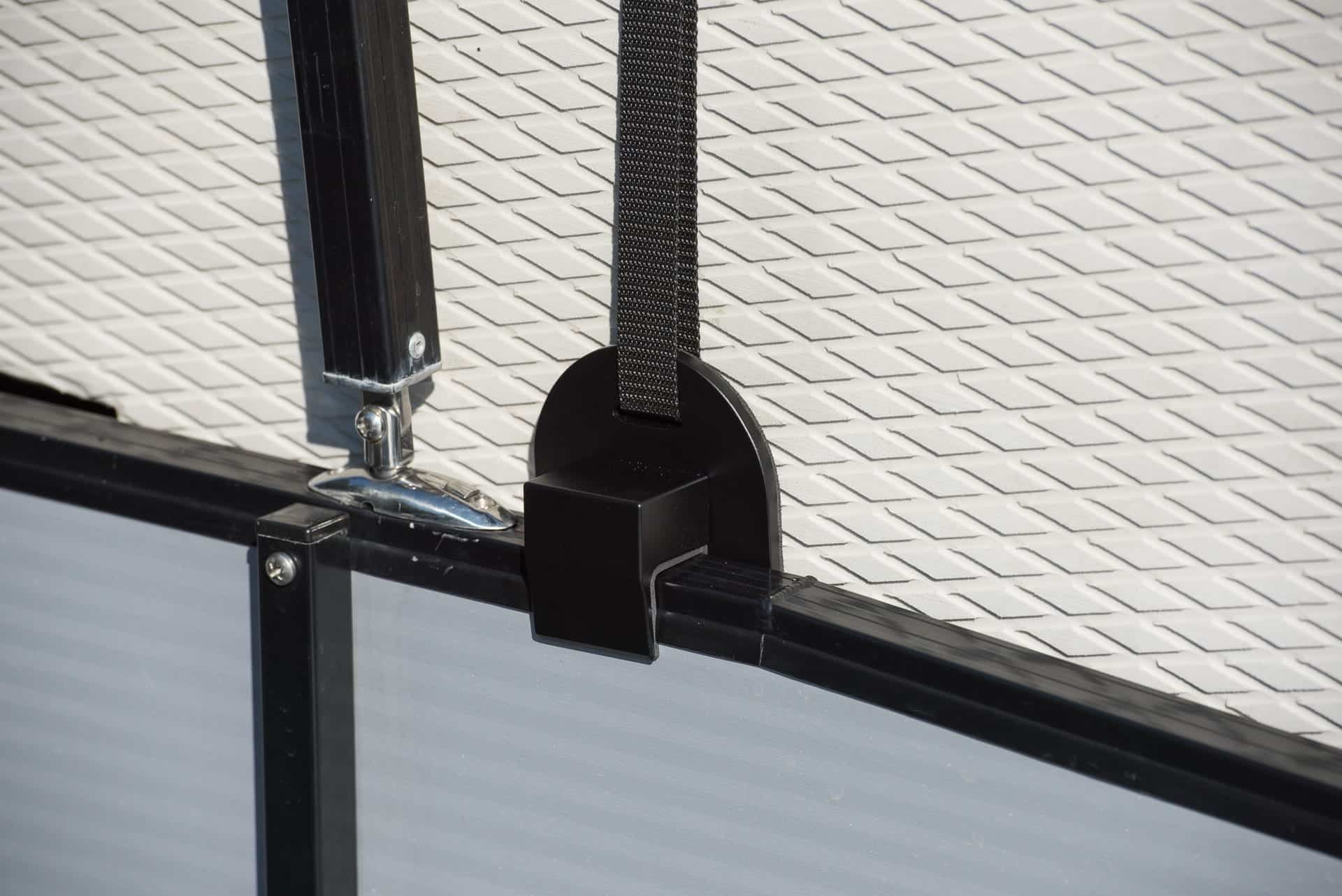 Floating Mat Rack for Pontoon Boat | Manta Racks PFM System